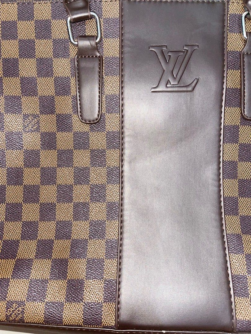 LOUIS VUITTON | Leather Laptop Bag, Luxury, Bags & Wallets on Carousell