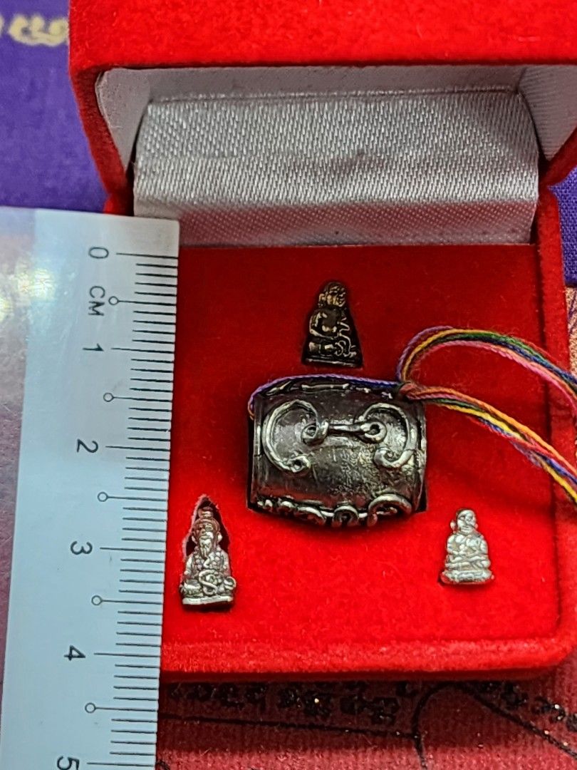 Lp thuad ,takrut ,sangkachai ,lersi (Lp thuad is real silver) Archan ...