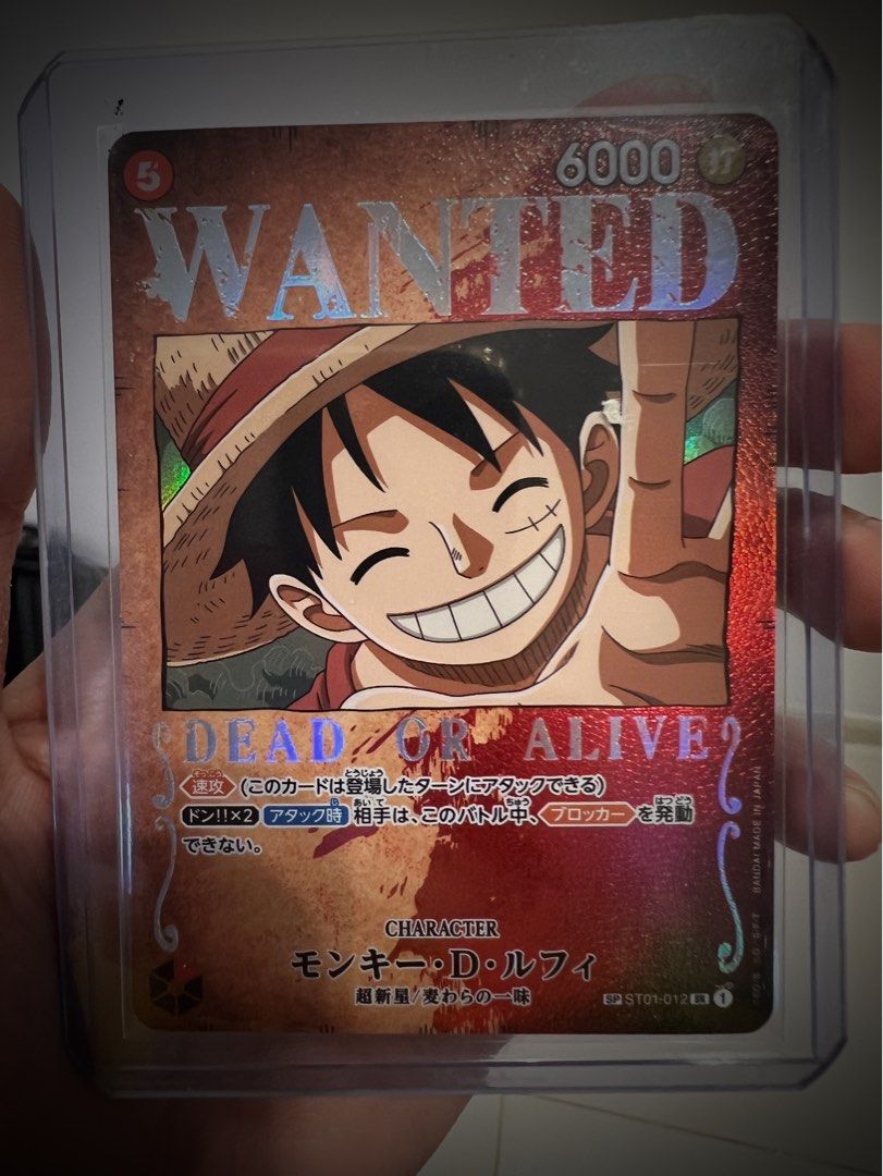 Luffy SP One Piece TCG Card, Hobbies & Toys, Toys & Games on Carousell