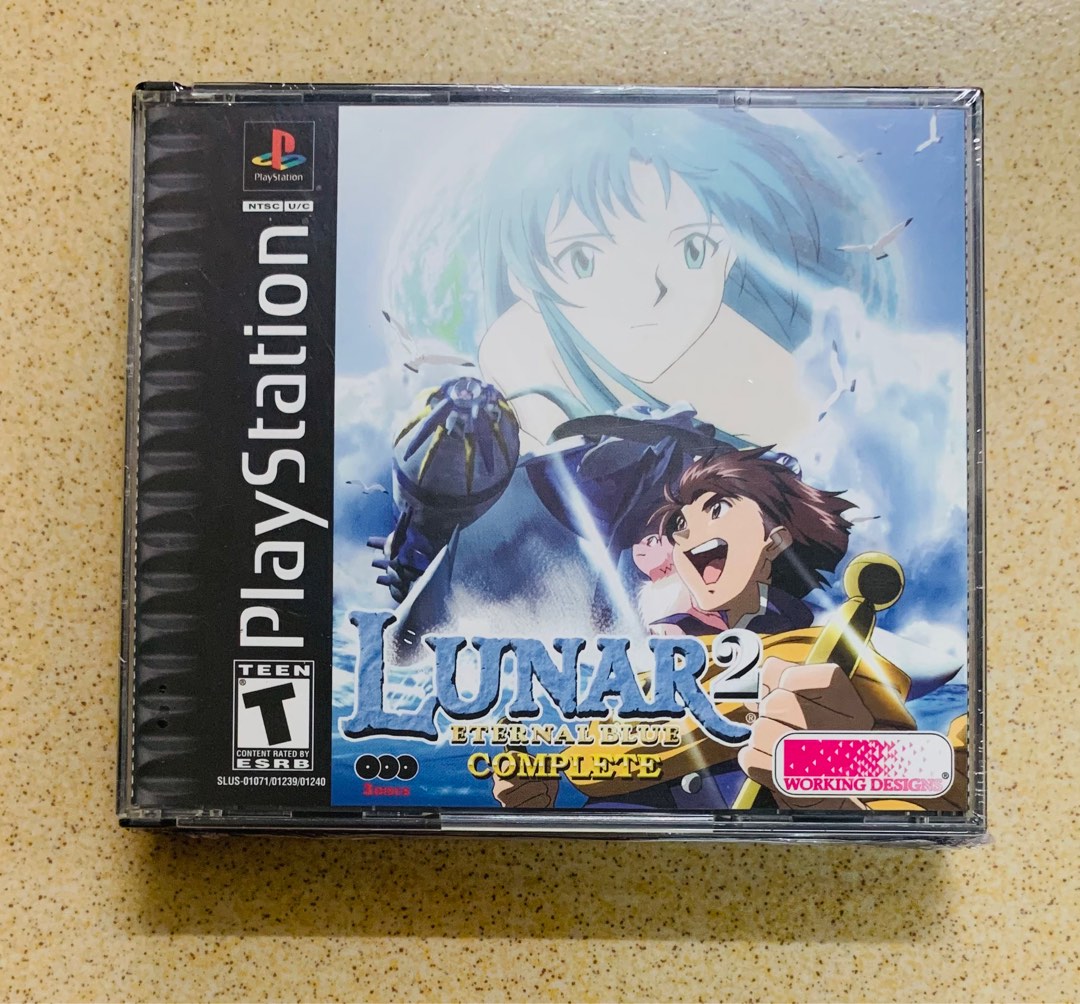 Lunar 2 Eternal Blue Playstation one (ps1) read description, Video ...