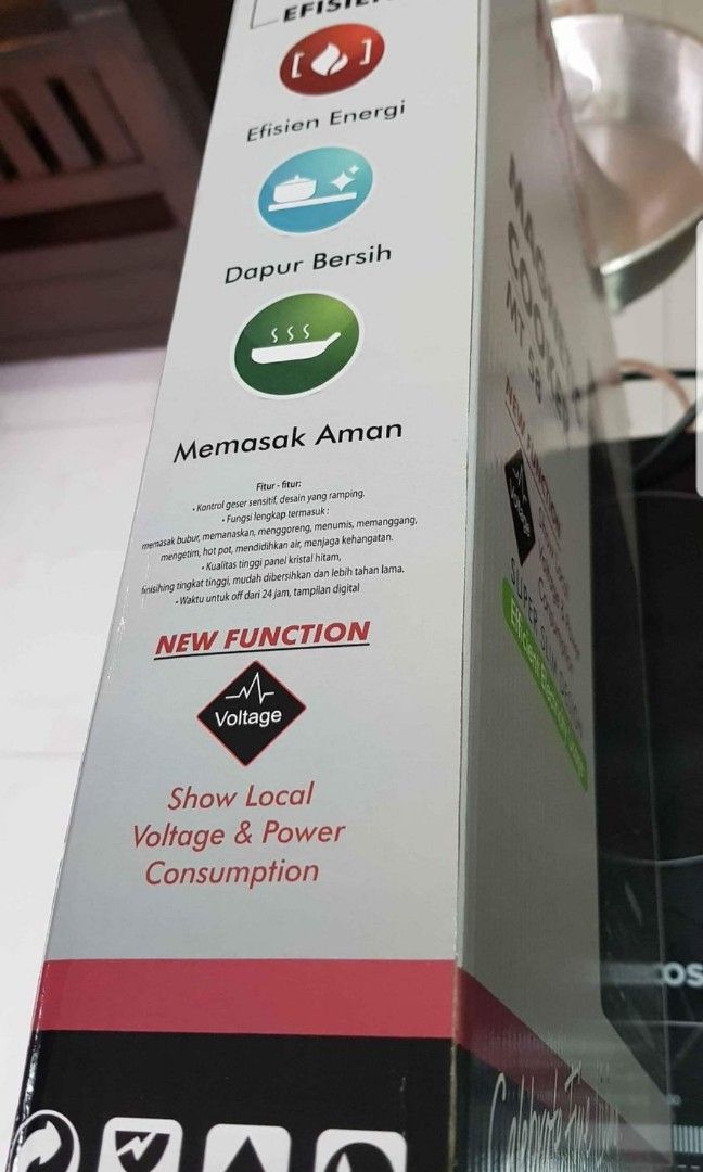 Magnetic cooker (kompor listrik), Kitchen & Appliances di Carousell