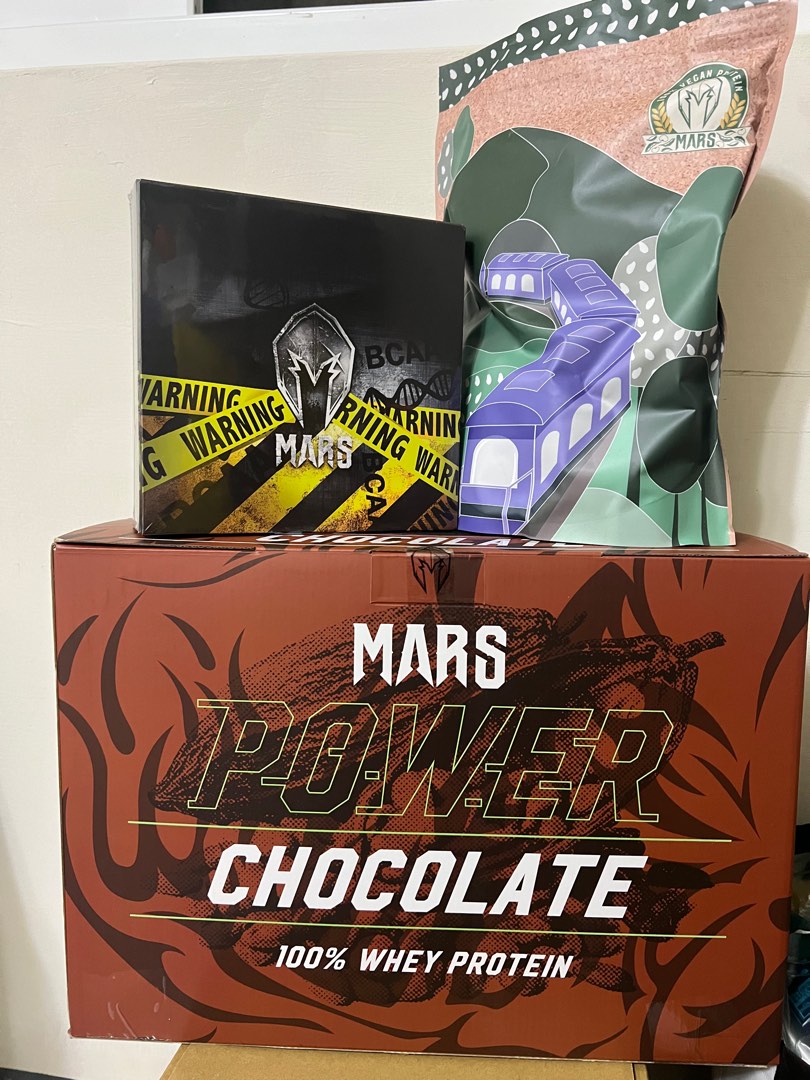Mars 戰神 台灣直送 素食蛋白 bcaa 增磅奶, 健康及營養食用品, 健康補充品, 健康補充品 - 健美營養劑 - Carousell