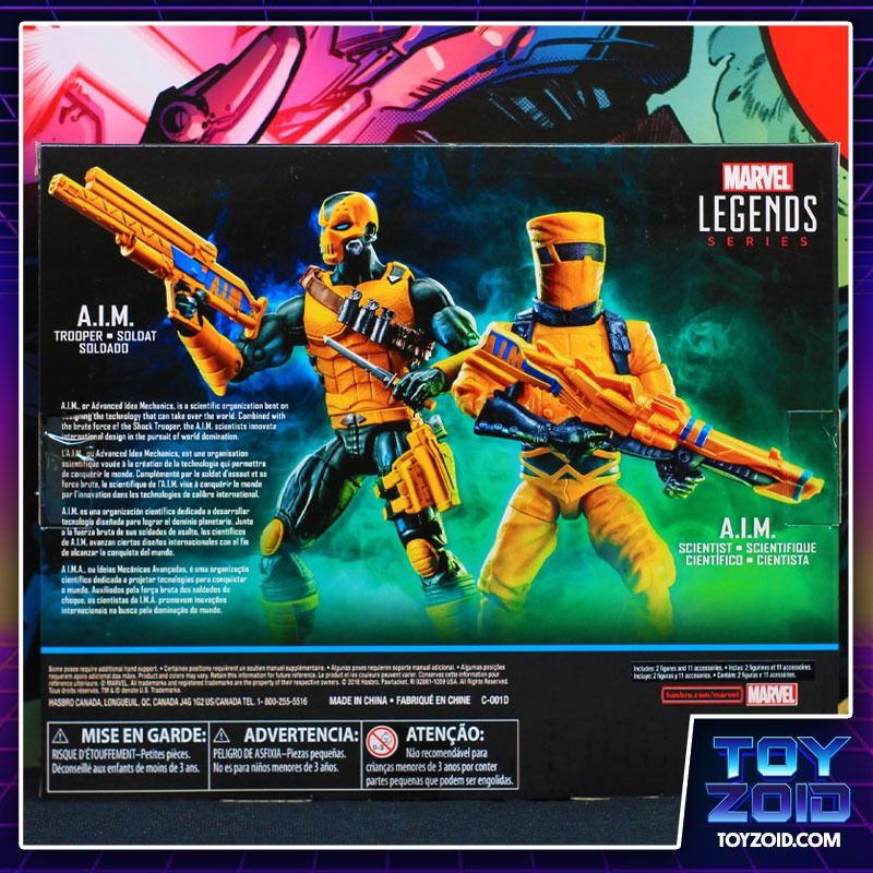 Marvel Legends A.I.M. Scientist & Shock Trooper 2 Pack Exclusive AIM ...