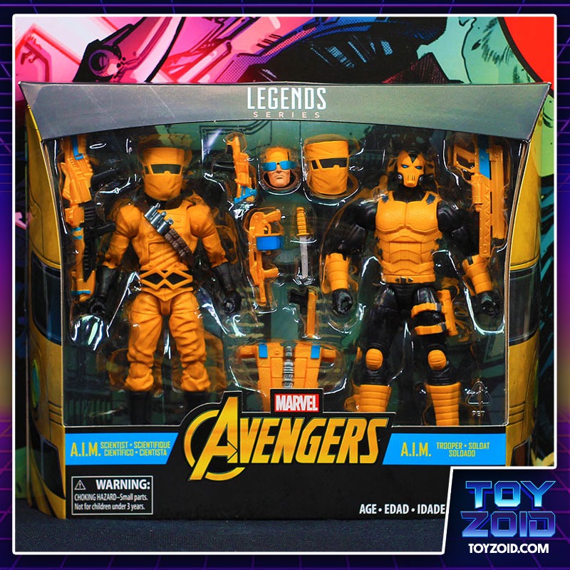 Marvel Legends A.I.M. Scientist & Shock Trooper 2 Pack Exclusive AIM ...