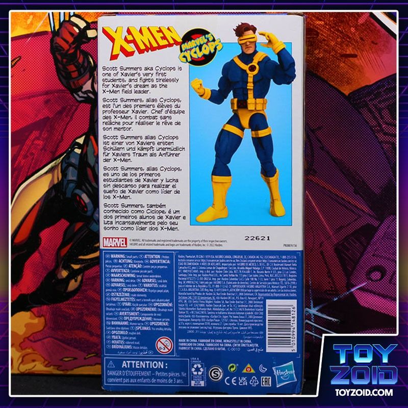 Marvel Legends Cyclops X-Men 90s Animated Retro Series VHS, Hobbies ...