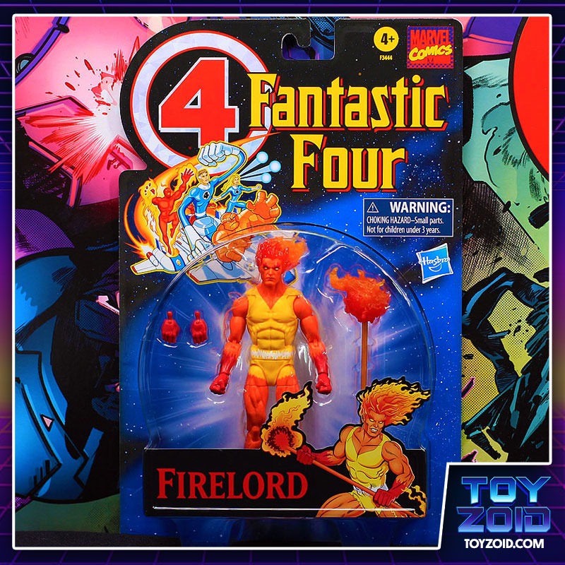 Marvel Legends Firelord Fantastic Four Retro Collection, Hobbies & Toys ...