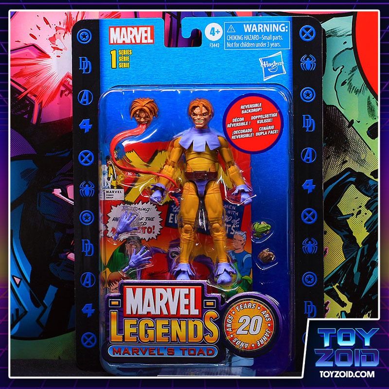 Marvel Legends X-Men Retro Toad 20th Anniversary Series 1, Hobbies ...