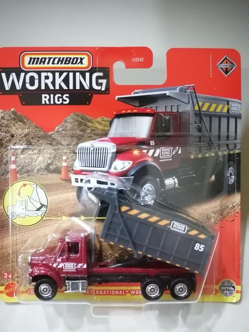 Matchbox 2021 Working Rigs 10/16 International WorkStar 7500 Dump Truck ...