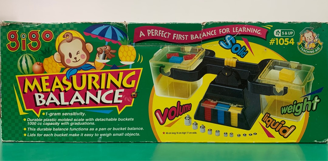 Gigo Measuring Balance, Hobbies & Toys, Toys & Games on Carousell