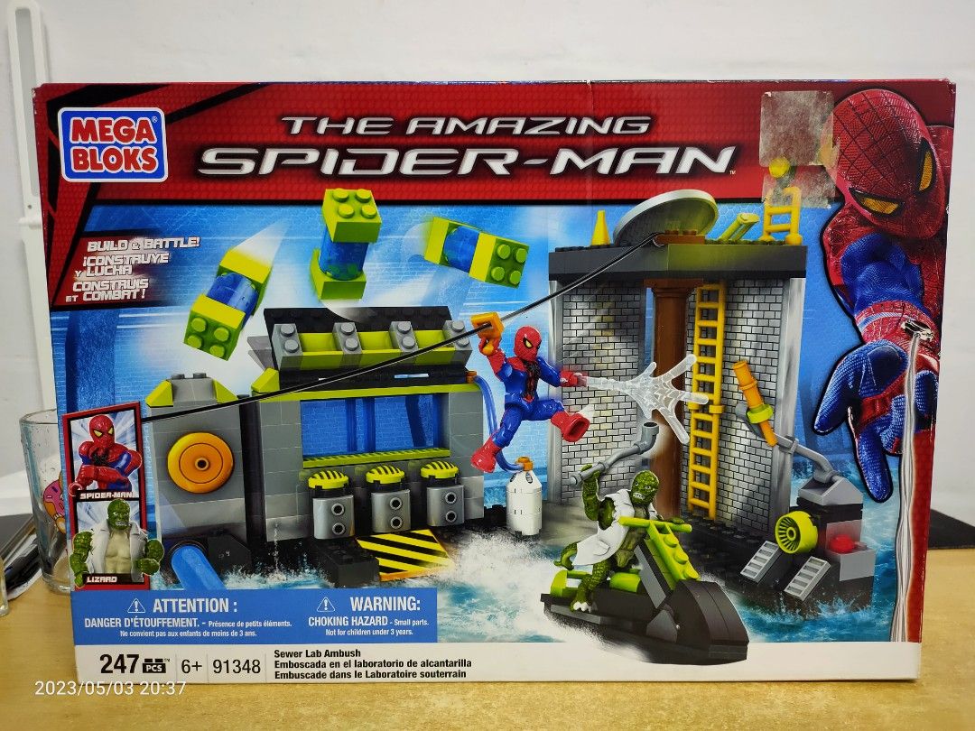 Mega Bloks The Amazing Spider-Man, Collector Item. Year 2012. Marvel ...
