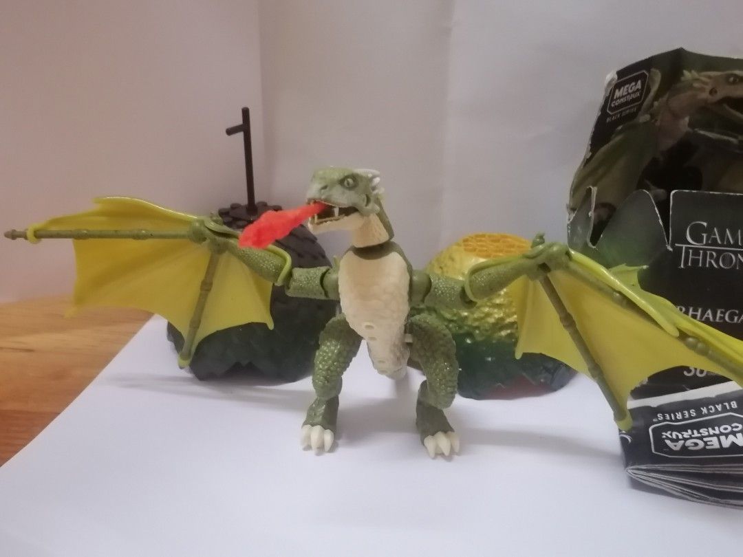 Mega Construx 2020 Games of Thrones Rhaegal - Green, Hobbies & Toys ...