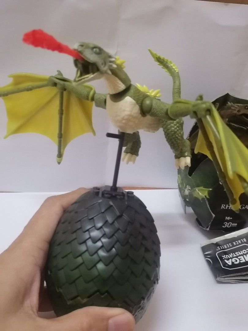 Mega Construx 2020 Games of Thrones Rhaegal - Green, Hobbies & Toys ...
