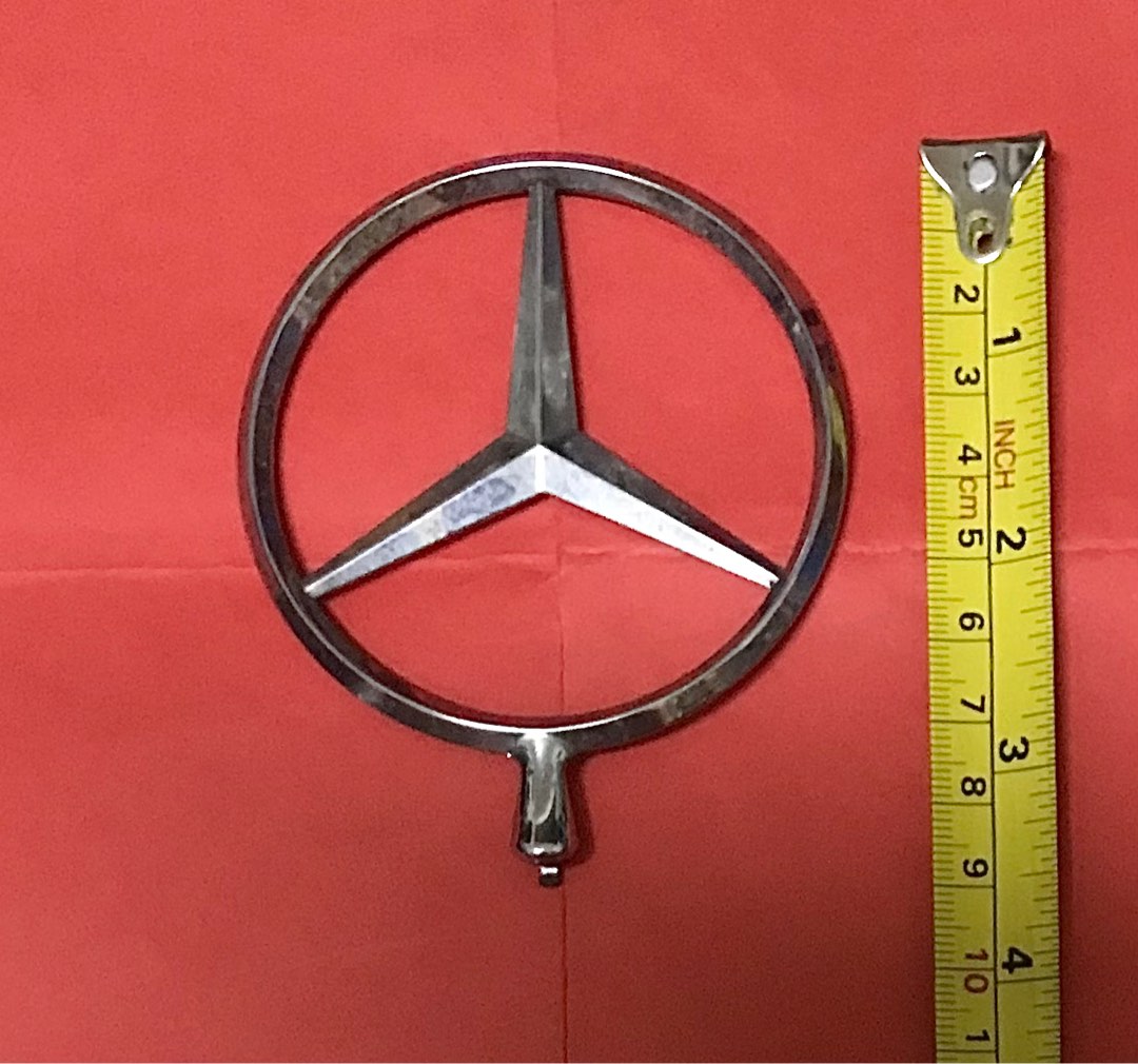 MERCEDES BENZ ORNAMENT EMBLEM LOGO, Auto Accessories on Carousell