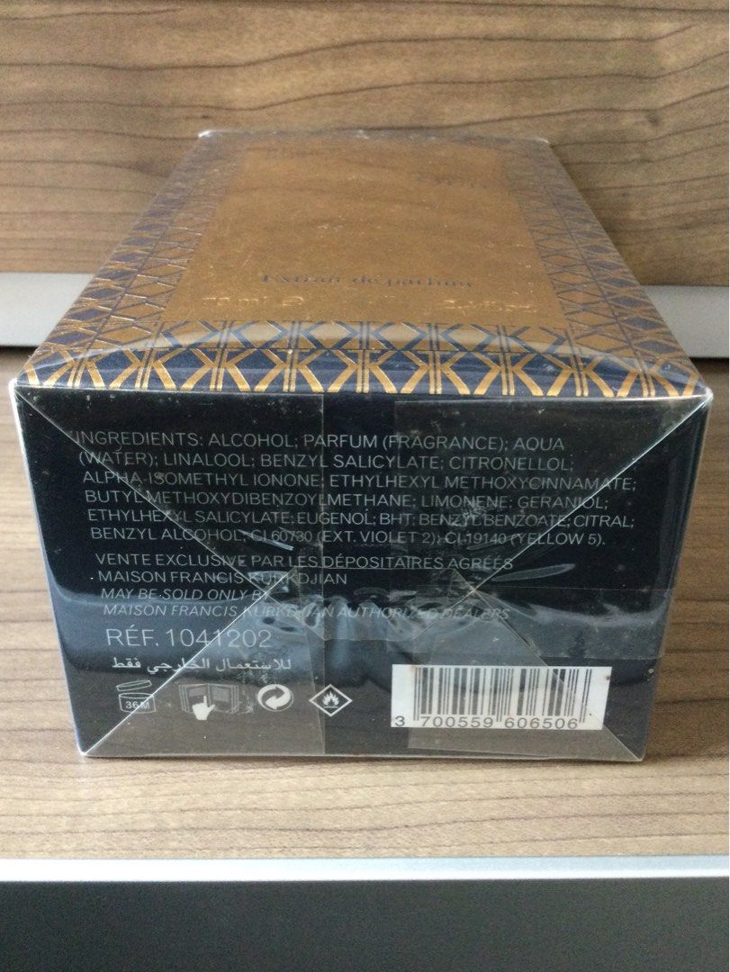 MFK Oud Extrait de Parfum Miniature, Beauty & Personal Care, Fragrance ...