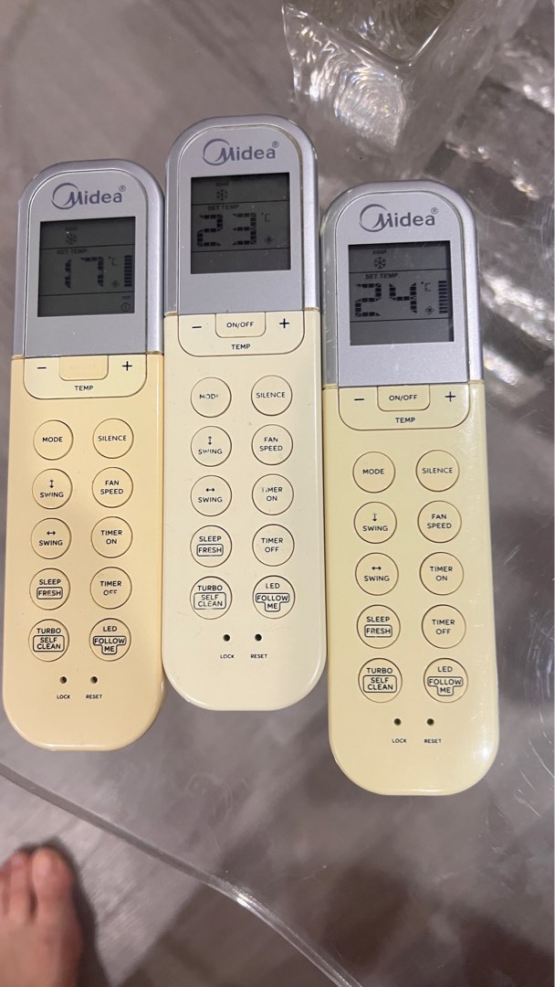 Midea air con remote Control, TV & Home Appliances, Air Conditioners ...
