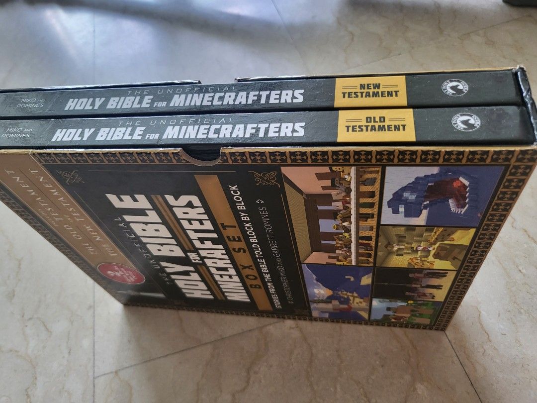 Minecraft books Box Set, Hobbies & Toys, Books & Magazines, Fiction ...