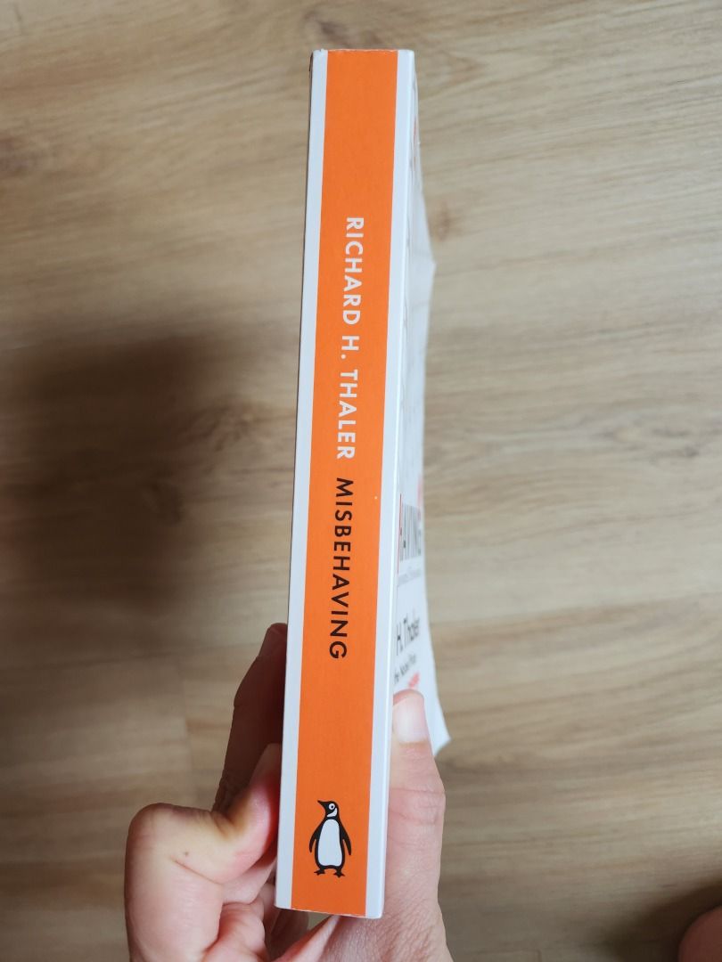 Misbehaving - making of behavioural economics by R thaler, Hobbies & Toys, Books & Magazines ...