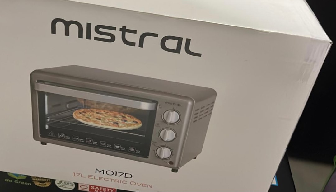 Mistral 17L electric oven MO17D, TV & Home Appliances, Kitchen ...