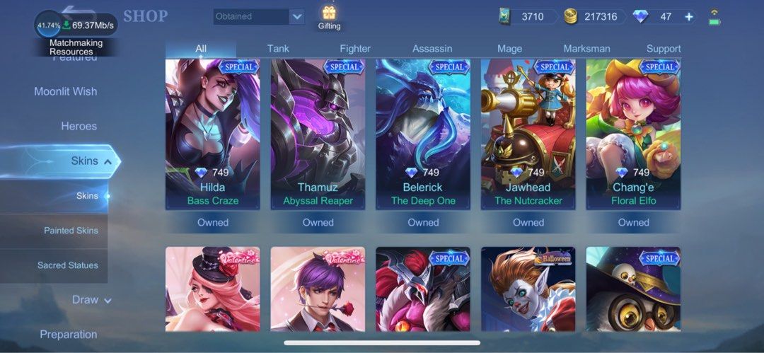 Mobile Legends Account 2 Legends, Video Gaming, Video Games, Others on ...