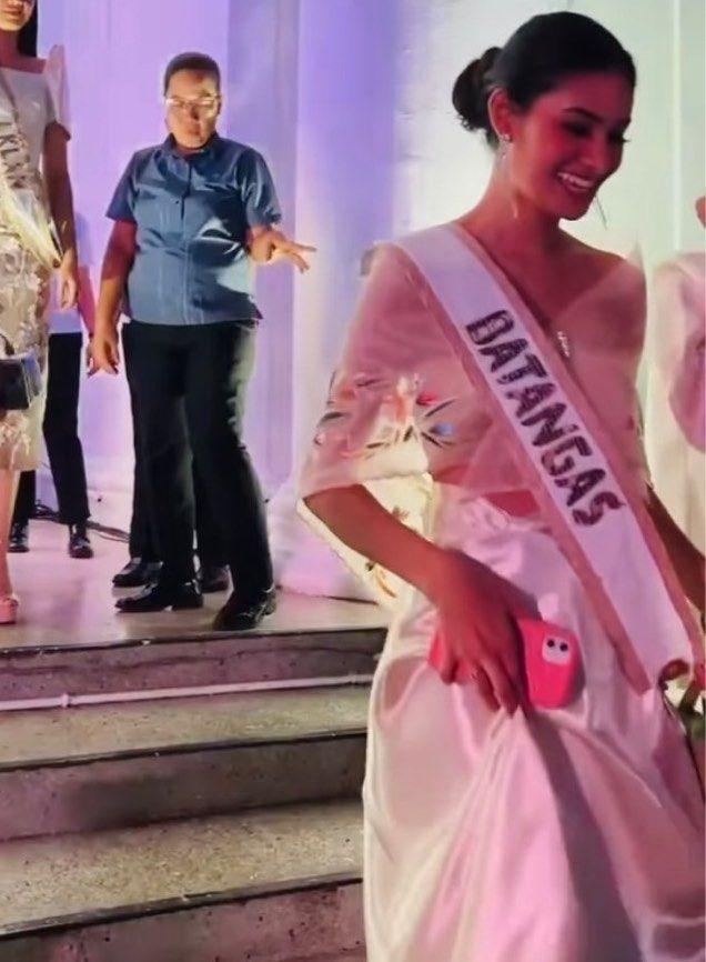 Modern Filipiniana Alampay and Satin Maxi Skirt, Women's Fashion ...