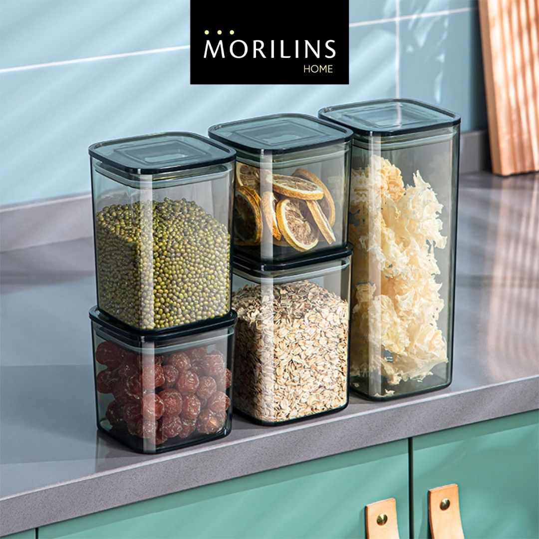[Morilins Home] Airtight Food Storage Containers, BPA Free Plastic Food ...