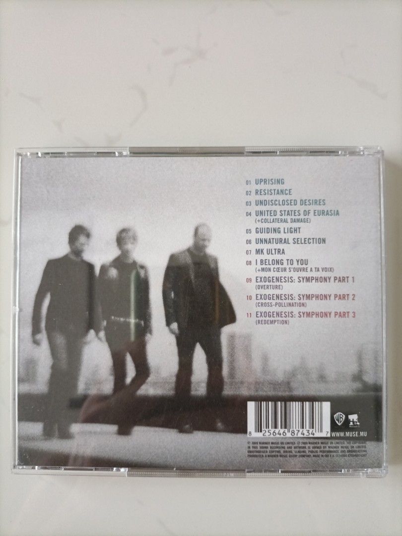 Muse - The Resistance (CD) [bo1], Hobbies & Toys, Music & Media, CDs ...