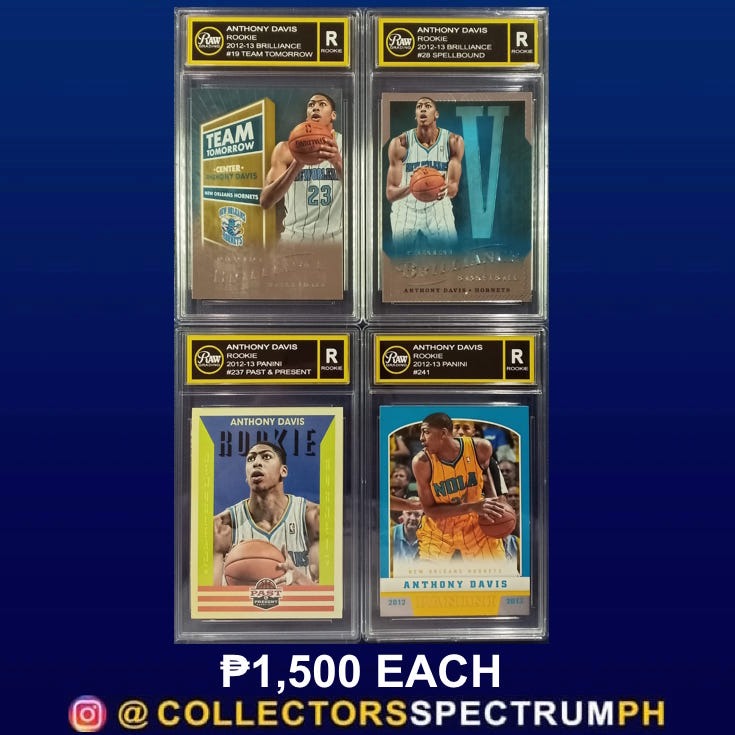 NBA PlayOff SuperStar - Anthony Davis Rookie Card, Hobbies & Toys, Toys ...