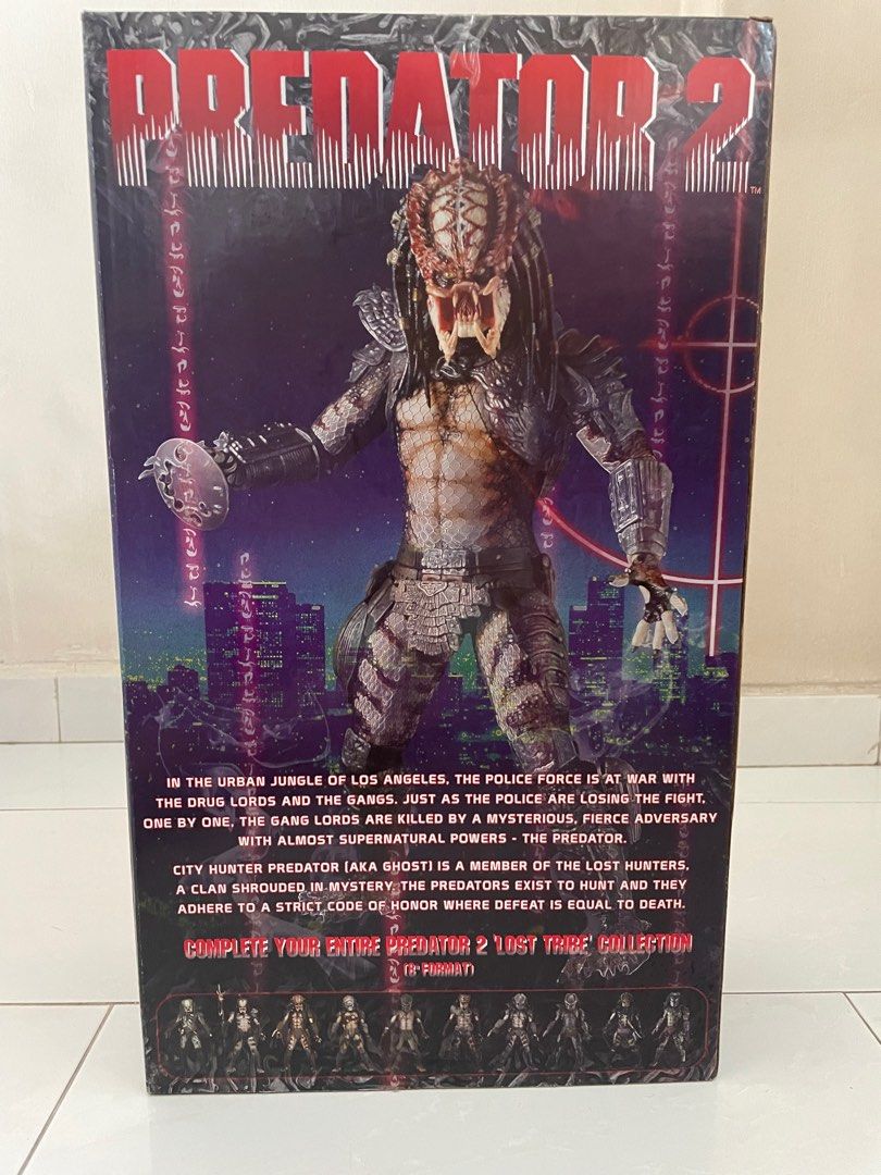 NECA 1/4 City Hunter Predator Open Mouth, Hobbies & Toys, Toys & Games ...
