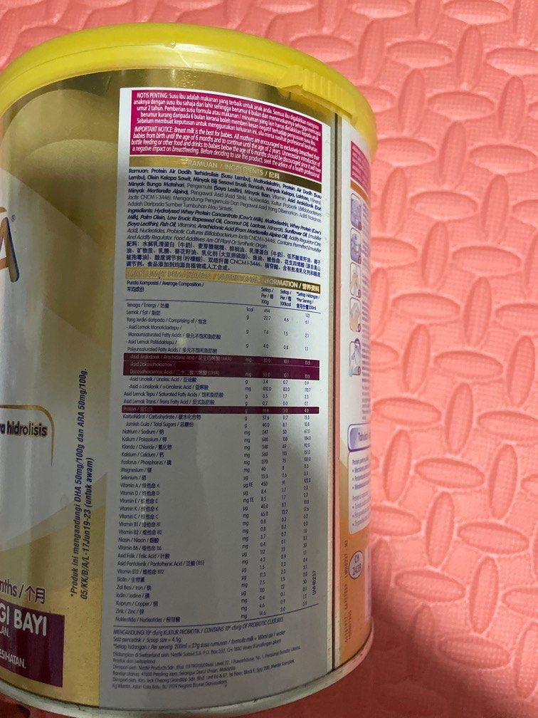 Nestle Nan HA Milk Powder 2 (Malaysia), Babies & Kids, Nursing ...