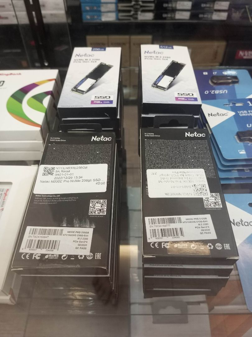 Netac N930E Pro NVMe 256gb M.2 SSD for Internal Solid State Drive ...