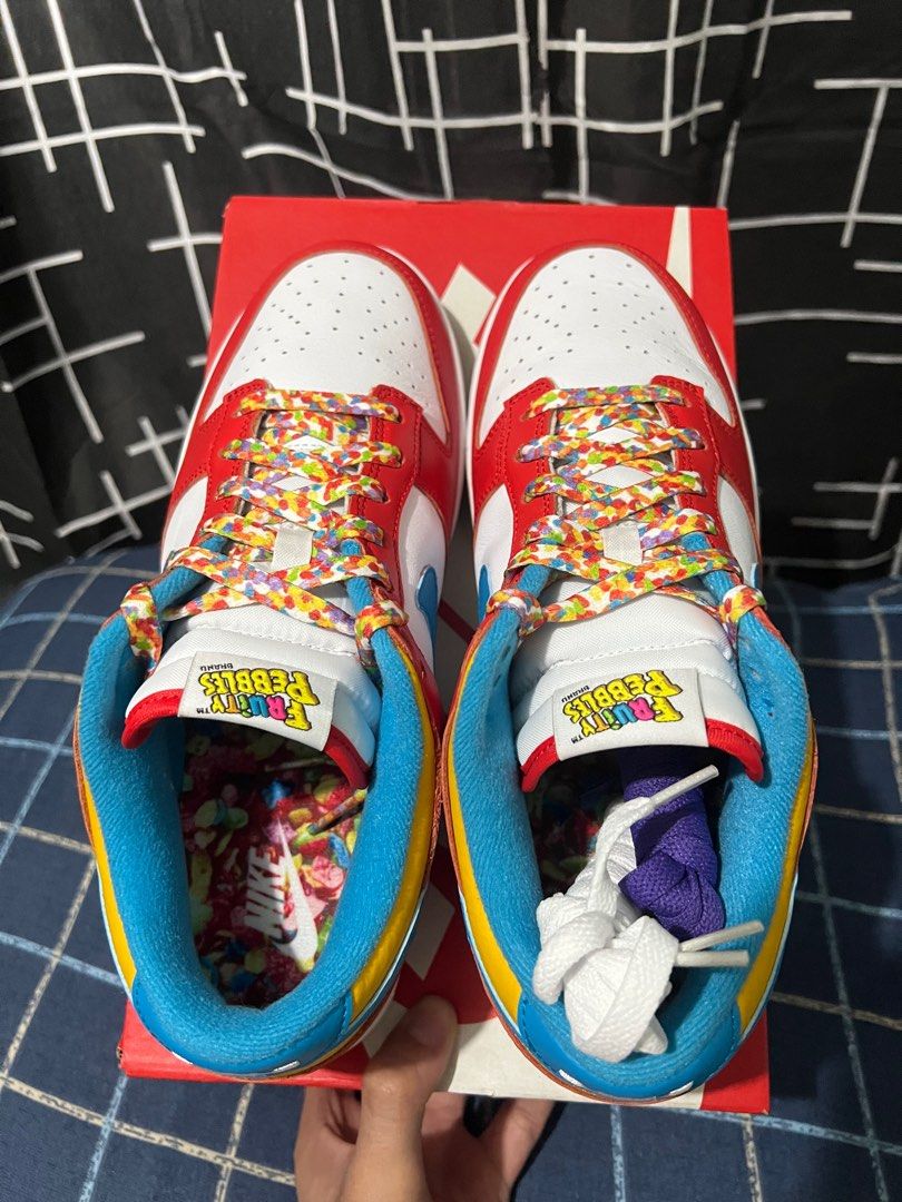 Nike Dunk Low LeBron x Fruity Pebbles, Men's Fashion, Footwear ...