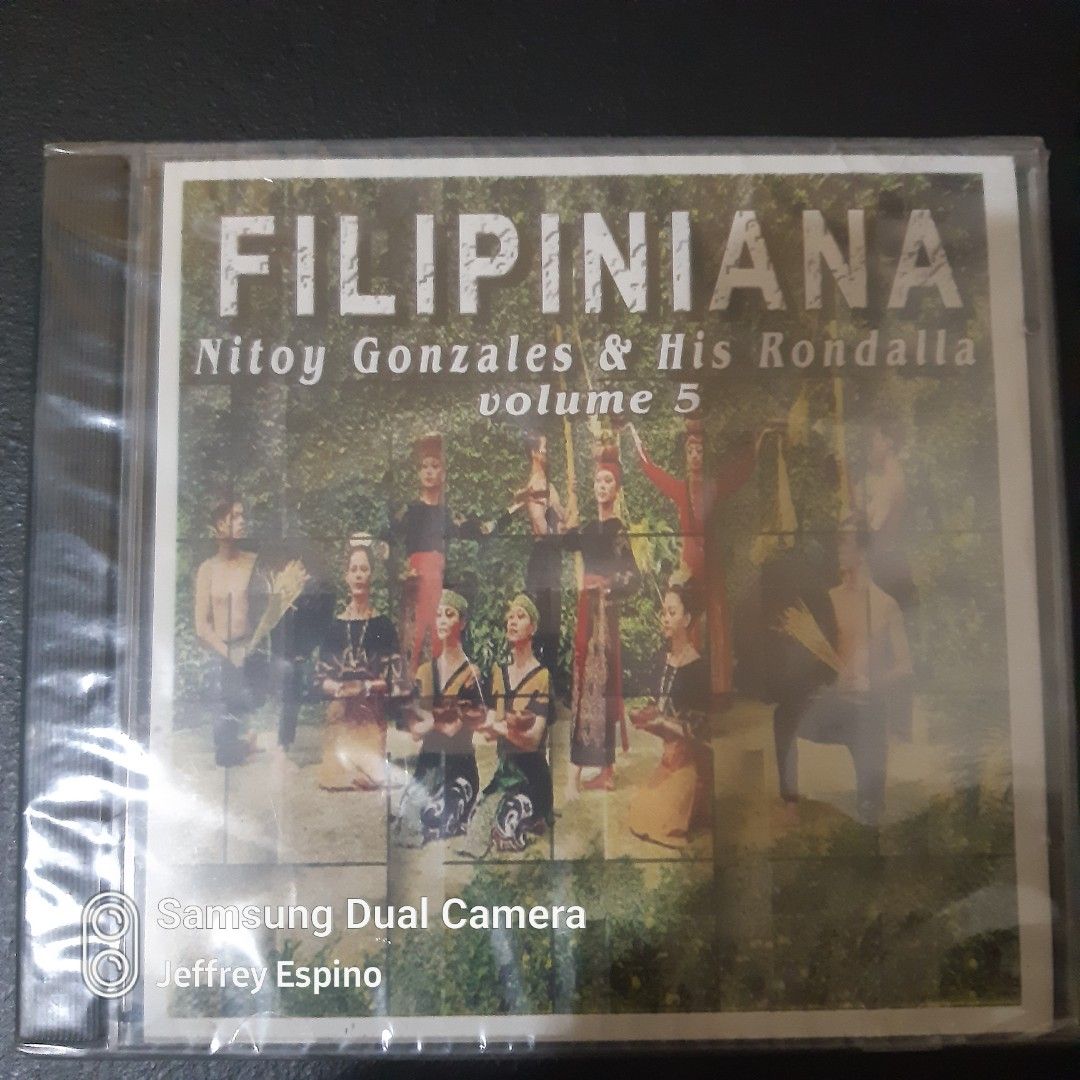 OPM CD Filipiniana Nitoy Gonzales and His Rondalla Volume 5, Hobbies ...