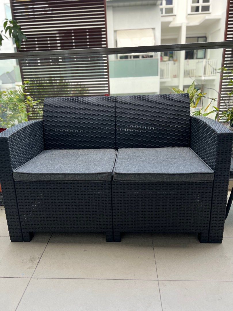Outdoor sofa, Furniture & Home Living, Outdoor Furniture on Carousell