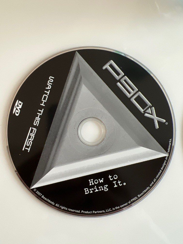 Exercise P90X DVD Set with Tony Horton, Sports Equipment, Exercise ...