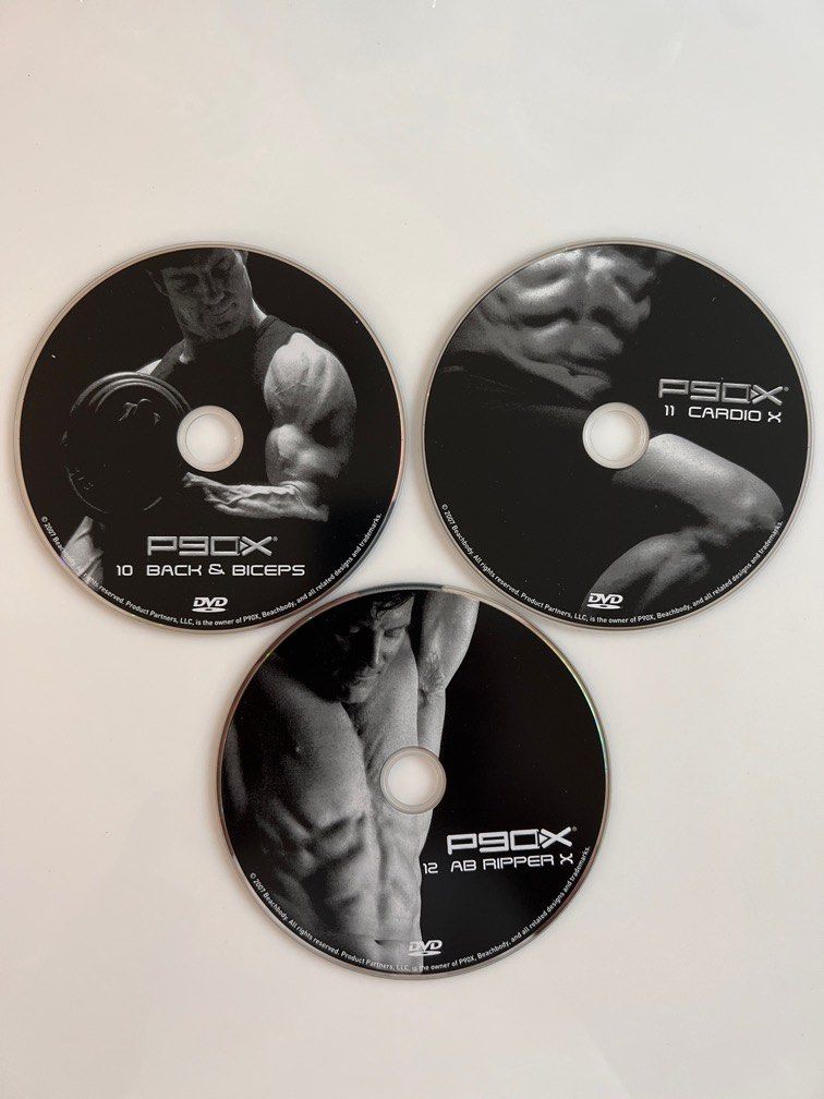 Exercise P90X DVD Set with Tony Horton, Sports Equipment, Exercise ...