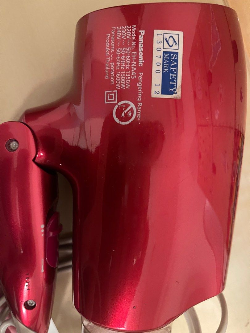 Panasonic Hair Dryer EH-NA45, Beauty & Personal Care, Hair on Carousell