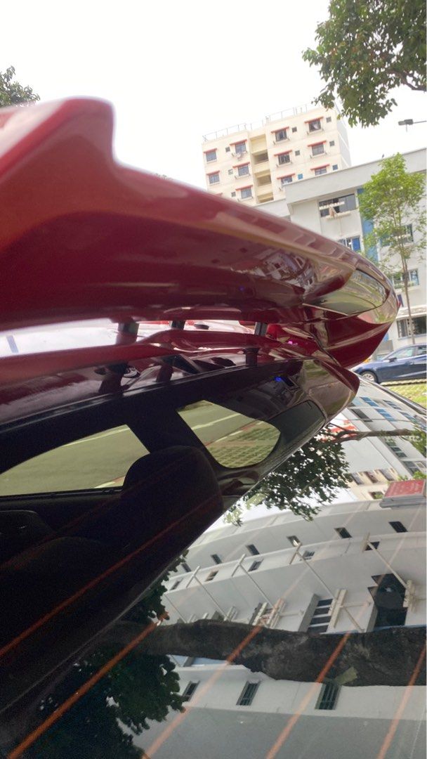 Perrin wing riser kit for subaru v10 hatchback, Car Accessories ...