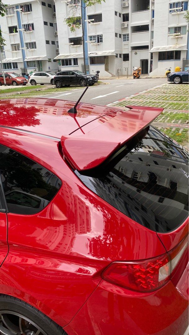 Perrin wing riser kit for subaru v10 hatchback, Car Accessories ...