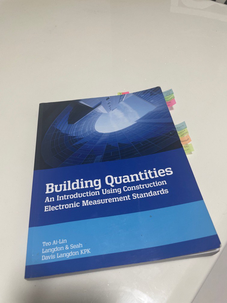 PF1106/PF2103 Building Quantities Textbook, Hobbies & Toys, Books & Magazines, Textbooks on ...
