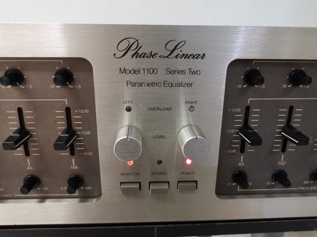 Phase Linear model 1100 Series Two Made in USA Parametric Stereo ...