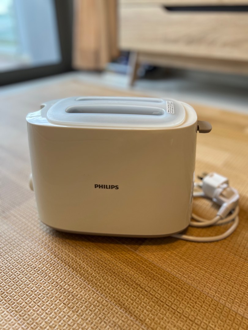 Philips Bread Toaster - white, TV & Home Appliances, Kitchen Appliances ...
