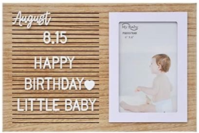 Photo Frame Message Board (Wood), Furniture & Home Living, Home Decor ...