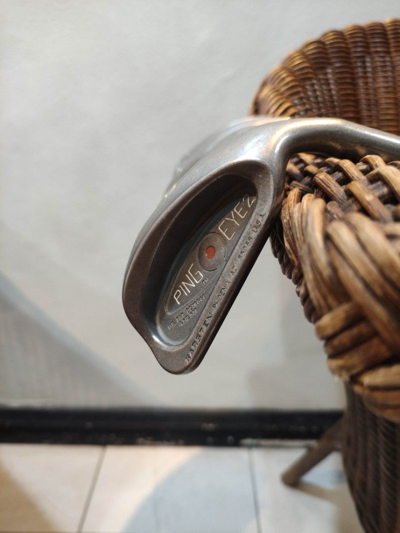 Ping Eye 2 irons + Ping Anser 5 34 inch putter, Sports Equipment ...