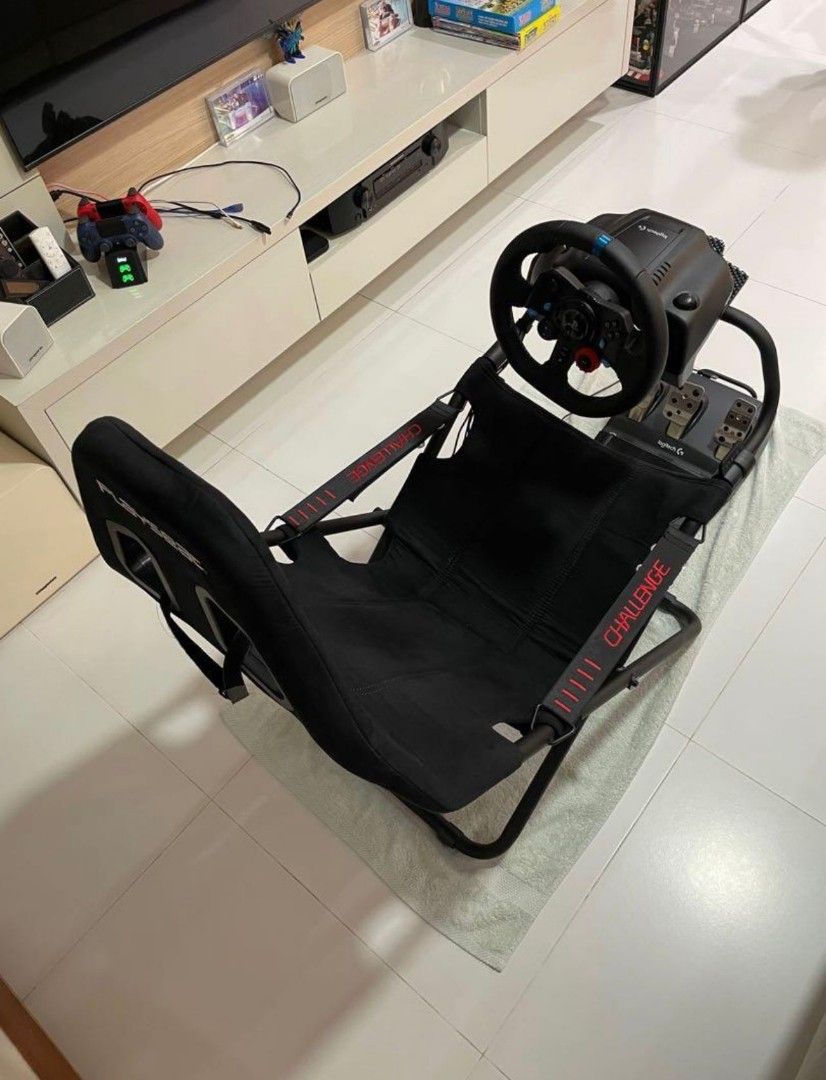 Playseat challenge with logitech g29, Video Gaming, Gaming Accessories ...