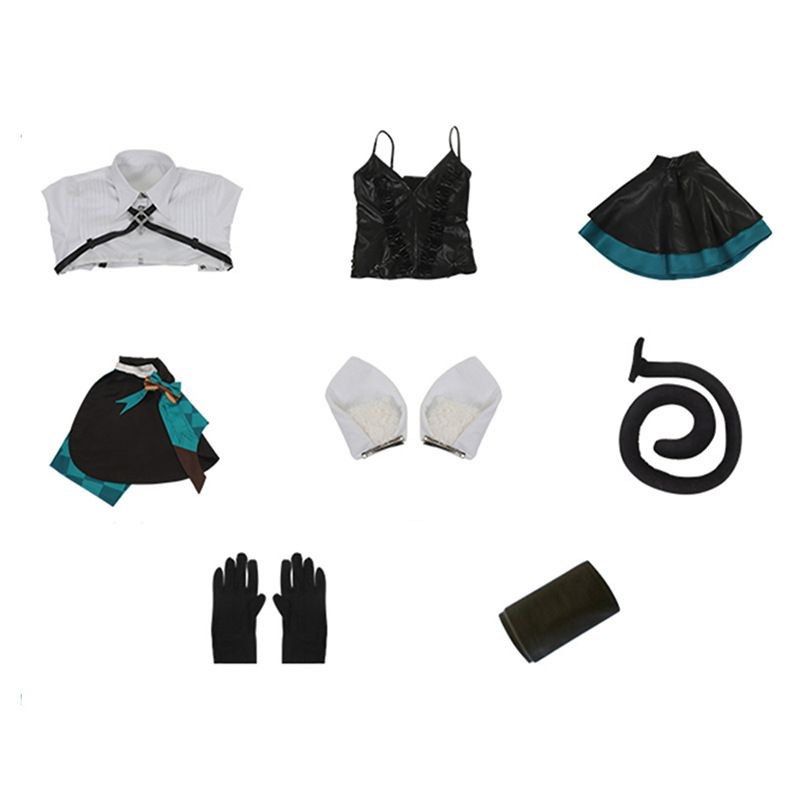 [PO] Genshin Impact Lynette Cosplay Costume Wig, Hobbies & Toys ...