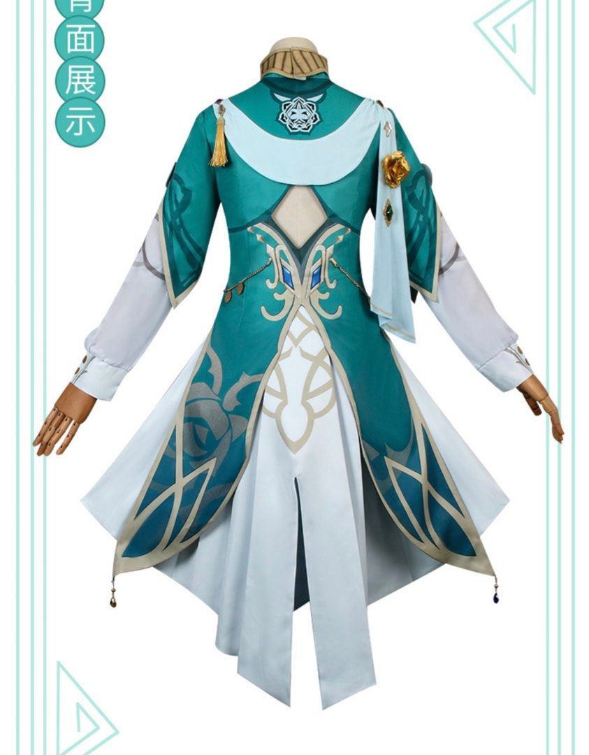 [PO] Sumeru Lisa Genshin Impact Cosplay Wig Shoes, Hobbies & Toys ...