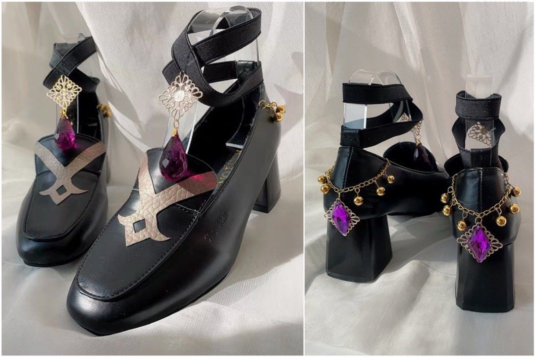 [PO] Sumeru Lisa Genshin Impact Cosplay Wig Shoes, Hobbies & Toys ...