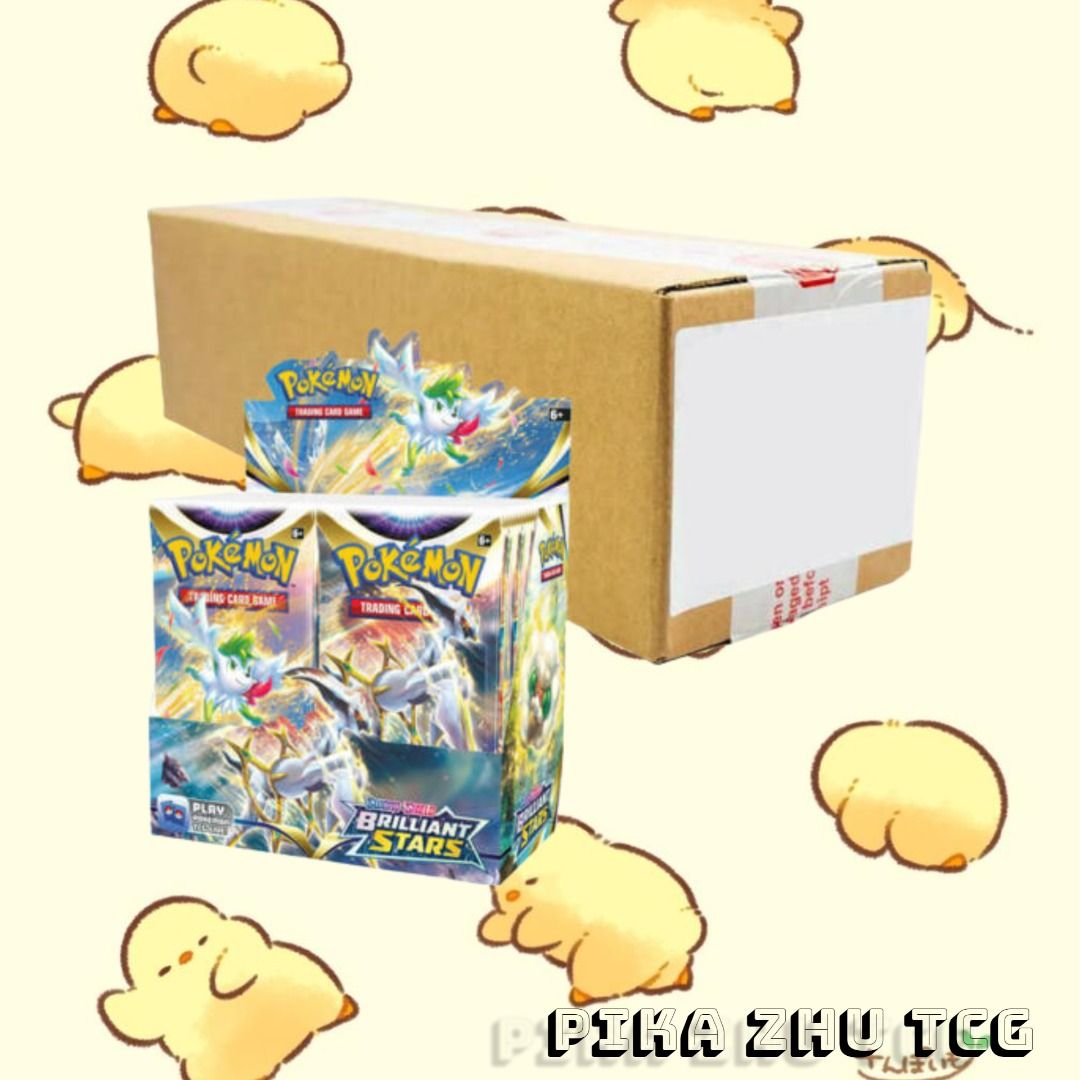 Pokemon Brilliant Stars Booster Box READY STOCKS!!/ Brilliant Stars ...