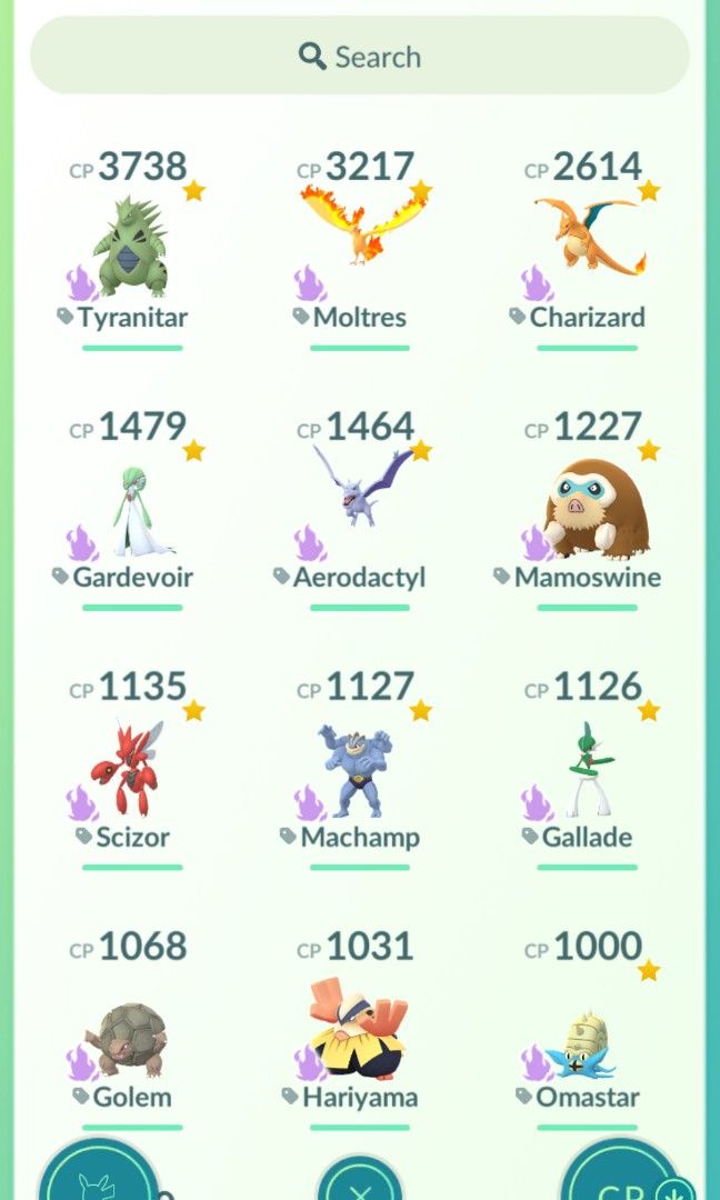 Pokemon go account STACKED, Video Gaming, Gaming Accessories, Game Gift ...