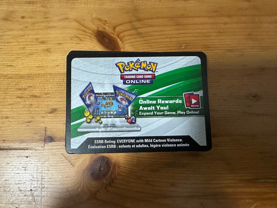Pokémon卡牌 美版 PTCGO code ptcg Pokemon card, 興趣及遊戲, 玩具 & 遊戲類 - Carousell